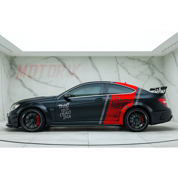 Custom Sedan Car Graphics & Decals for a Bold Look | Motorik Detailing