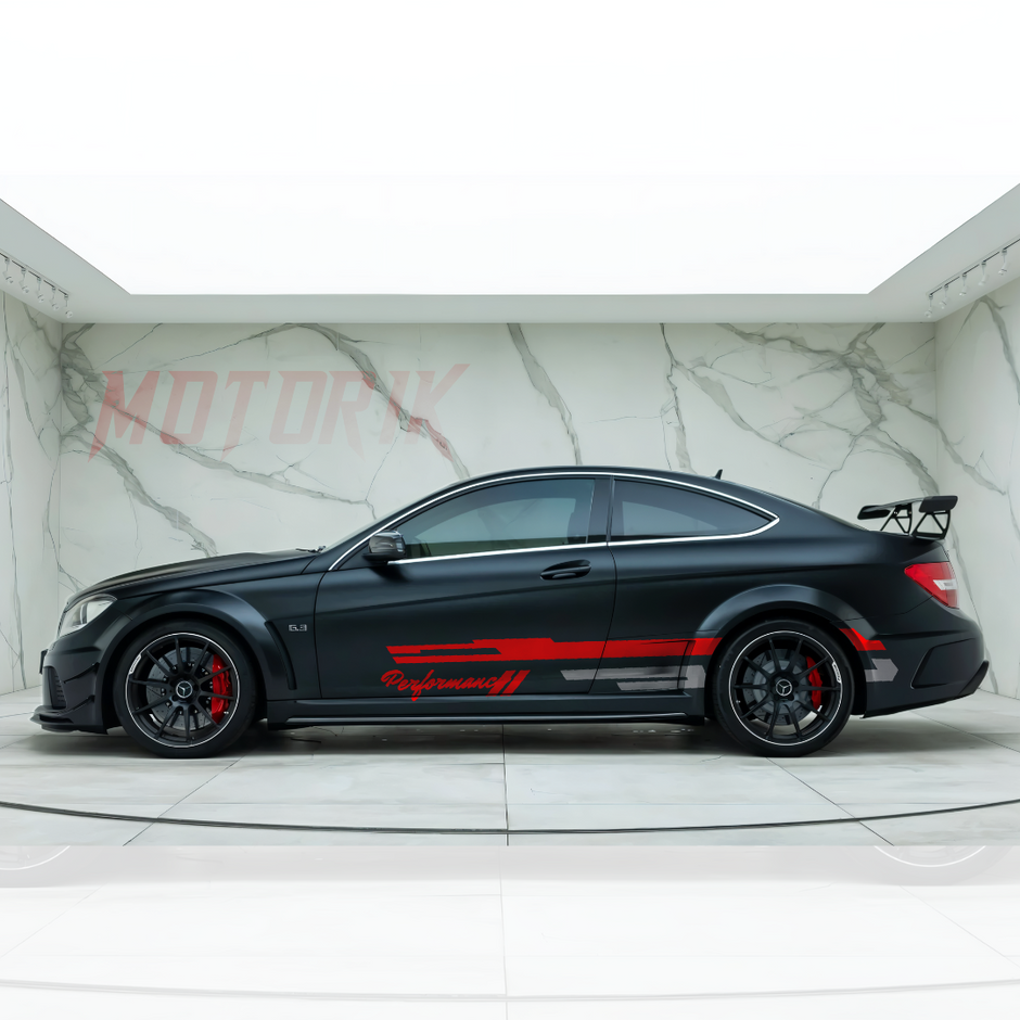 Custom Sedan Car Graphics & Decals for a Bold Look | Motorik Detailing