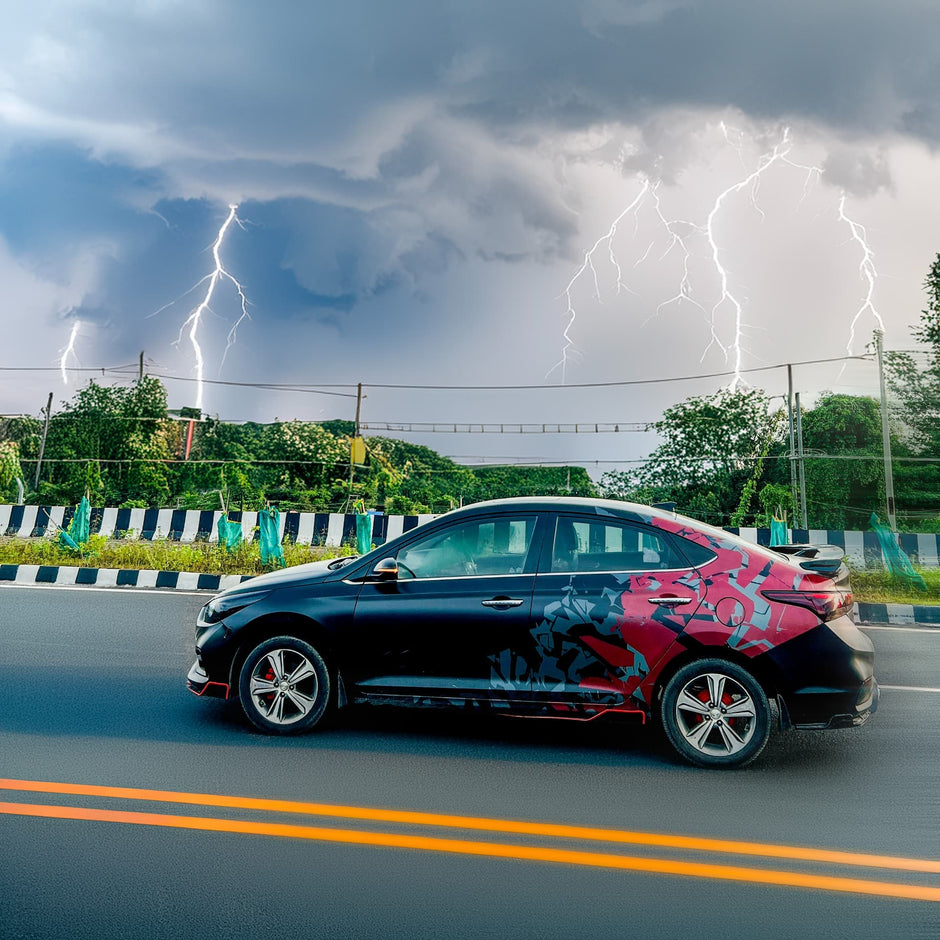 Custom Sedan Car Graphics & Decals for a Bold Look | Motorik Detailing