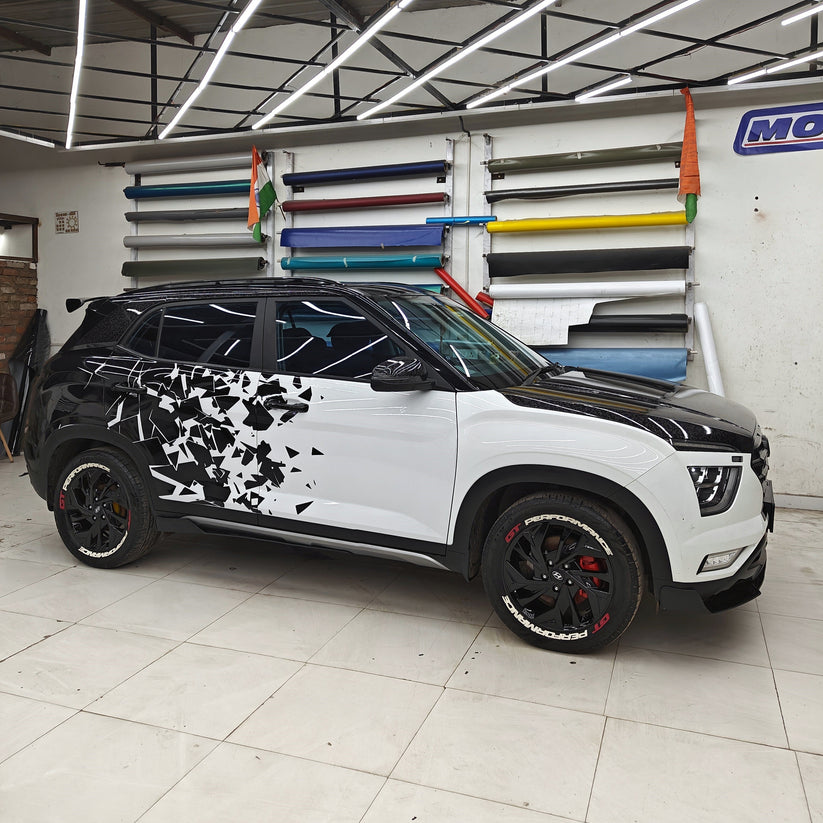 Distortion Car Graphics - Universal Fit & Colour Fading Warranty ...