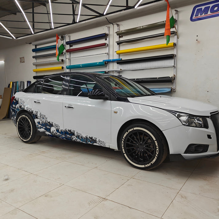 Stunning Ocean Wave Car Graphics for Sedans - Custom Design | Motorik ...