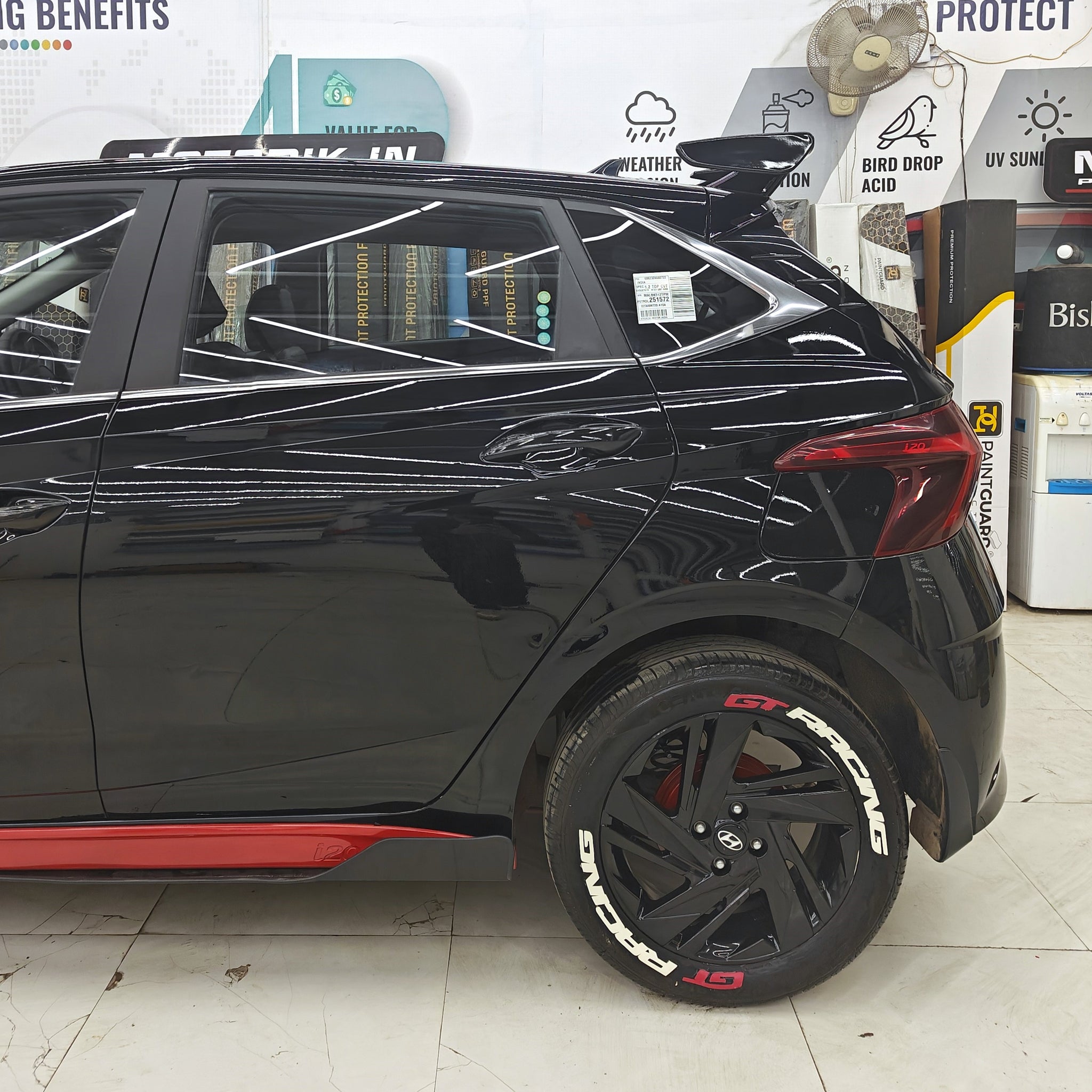 GT Racing Tyre Stickers Kit for 14''-18'' Wheels | Motorik Detailing