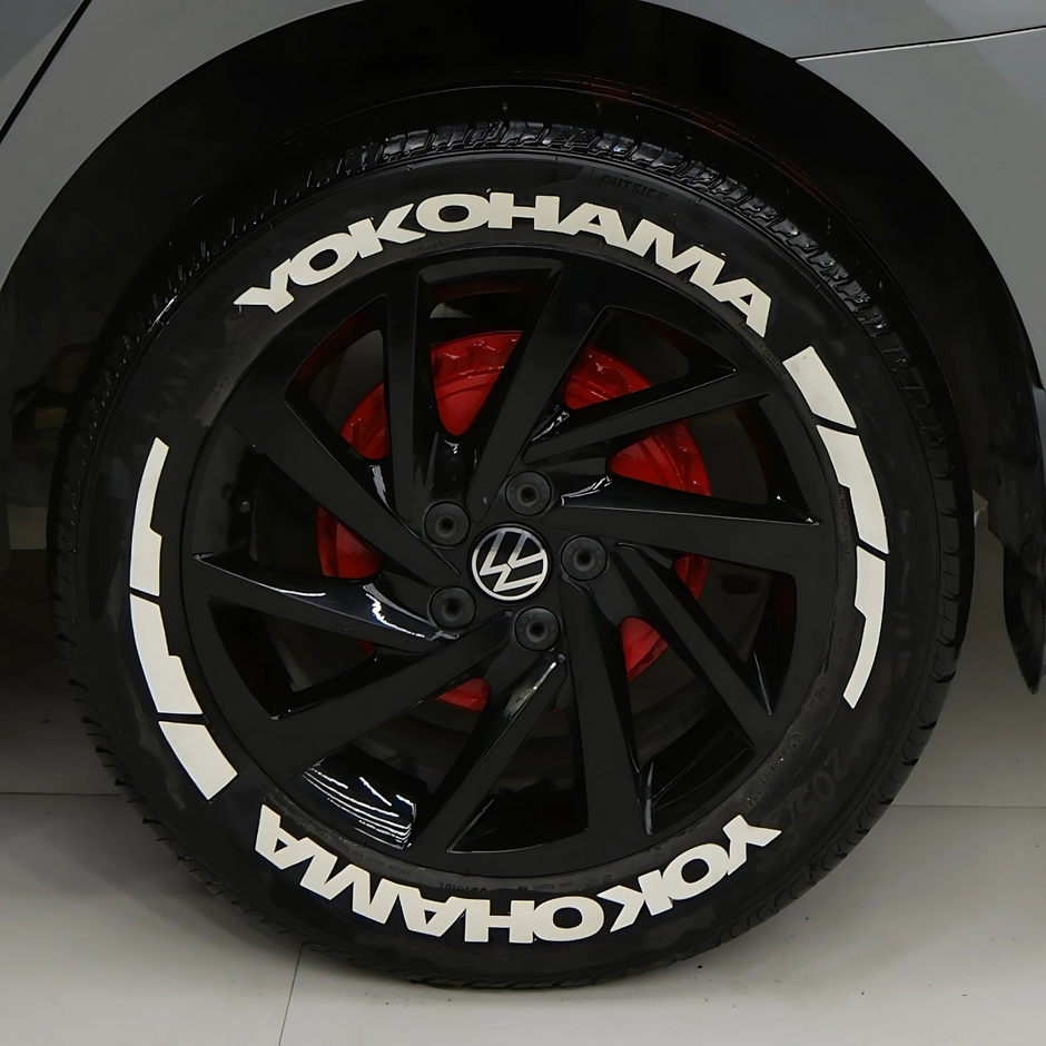 Shop Custom Car Tyre Stickers - Premium Decals | Motorik Detailing
