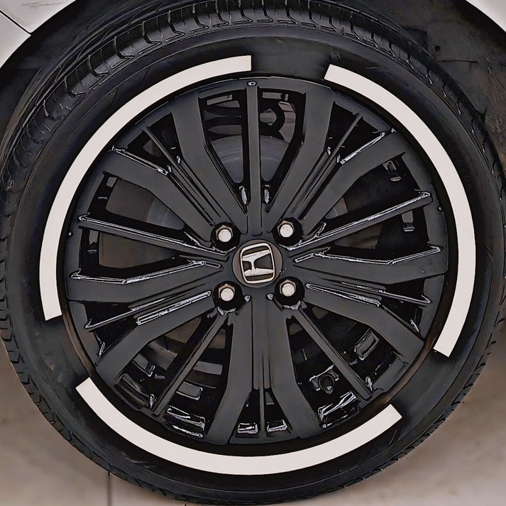 Permanent Rubber Tyre Stickers for 15” to 21” Wheels | Motorik Detailing