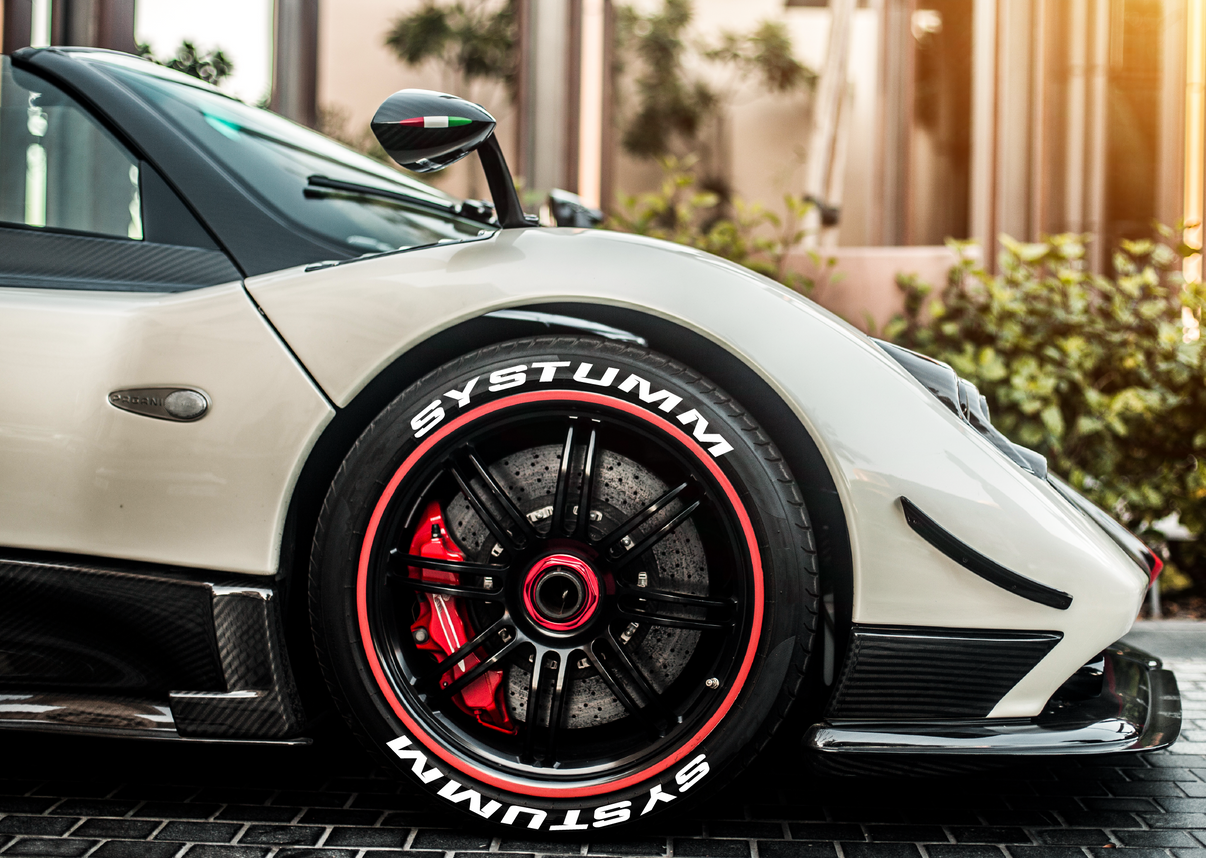 SYSTUMM Permanent Tyre Stickers Kit for 15''-21'' Wheels | Motorik ...