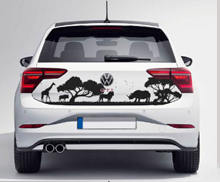 Wildlife Car Diggi Decal for Unique Safari Style | Motorik Detailing